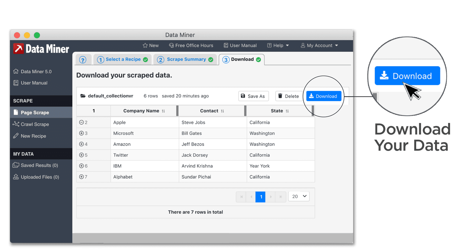 Welcome To Easy And Powerful Webscraping Technology Data Miner